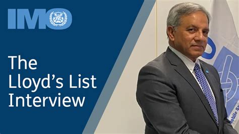 The Next Imo Secretary General Moin Ahmed Lloyds List