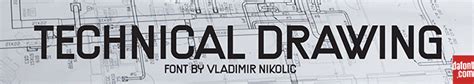 Technical Drawing Font Free Download And Similar Fonts Fontget