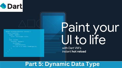 Dart Part 5 Dart Dynamic Data Type Tutorial Hindi 2024 Dart Flutter