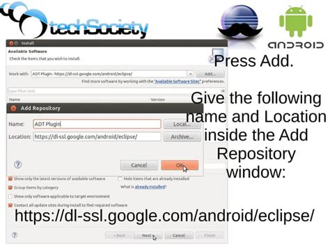 Android Tutorials2 Androidtoolsoneclipse Odp Operating Systems