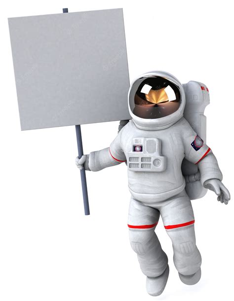 Premium Photo Fun Astronaut Animation