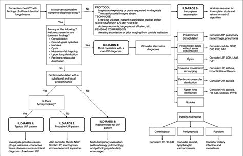 Evaluation Of Interstitial Lung Disease An Algorithmic Review Using