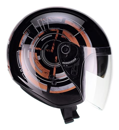 Capacete Aberto Custom Bieffe Allegro Outback P Cobre Bronze Frete grátis