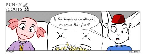 Bunny Scouts Germany Vs Brazil By Rav