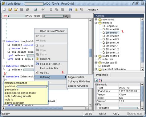 Config Editor Router And Switch Juniper Networks