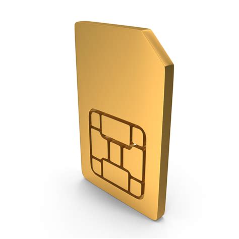 Sim Card Icon Gold Png Images And Psds For Download Pixelsquid S120816607