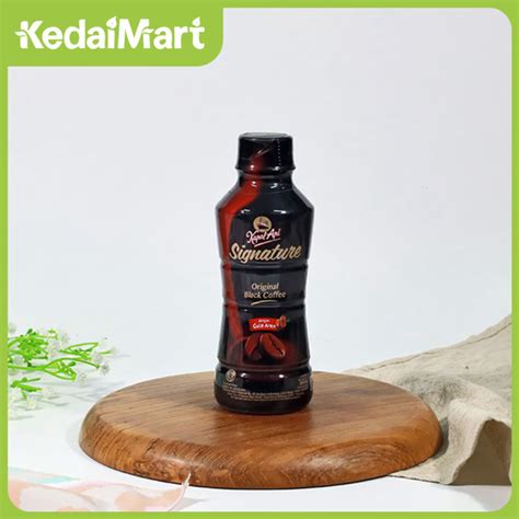 Kapal Api SIgnature Original Black 200 Ml Lazada Indonesia
