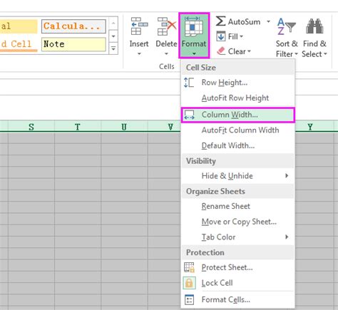 How To Maximize All Columns In Excel