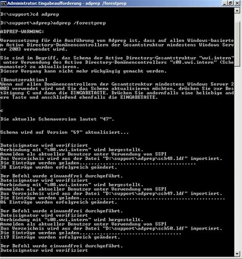 Vorbereiten Der Domäne