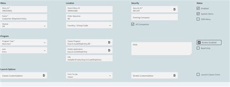Kinetic Menu Kinetic ERP Epicor User Help Forum