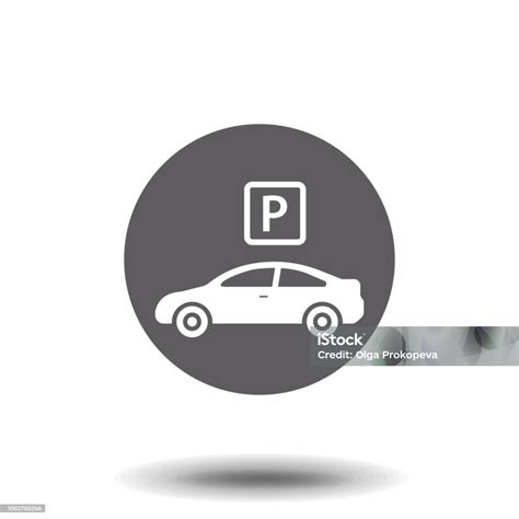汽車圖示隔離 停車標誌 停車場 代客平面設計 向量圖像向量向量圖形及更多交通圖片 交通 交通方式 俄羅斯 Istock