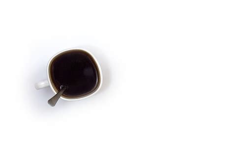 고립 된 배경에 숟가락이있는 커피 화이트 컵 그릇에 검은 카푸치노 음료 웃옷에 대한 스톡 사진 및 기타 이미지 웃옷 커피 마실 것 0명 Istock