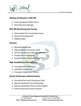 Oracle G Rac Administration Pdf