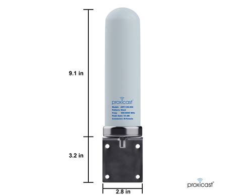 Proxicast Compact High Gain 10 Dbi Universal Wide Band 4glte 5g Wifi