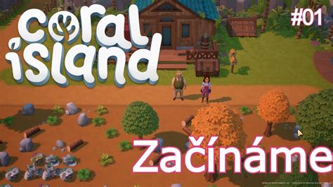 🪸🧡 Coral Island Lets Play Ep 01 Začínáme 🧡🪸 Youtube