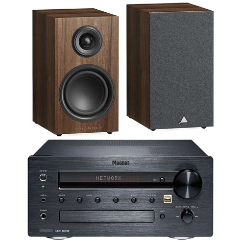 Magnat MC 200 + Elara LN01 Triángulo Castaño - Cadena Hifi Magnat en LDLC