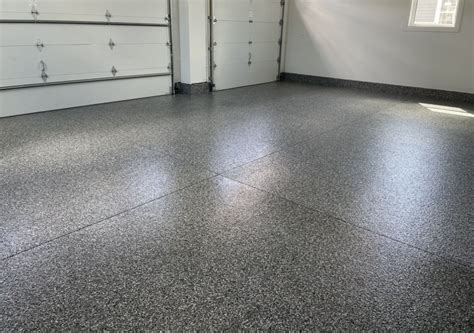 Garage Polyurea Metallic And Flake Floors Local Concrete Coating