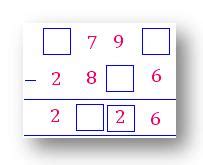 Find The Missing Digits Missing Digits In Addition And Subtraction