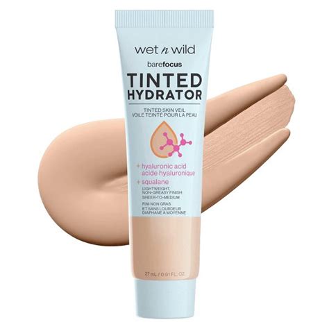 Wet N Wild NEW Bare Focus Tinted Hydrator Tinted Skin Veil Eshaistic Pk