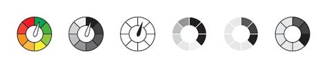 Premium Vector Loading Circle Progress Parameter Vector Icon