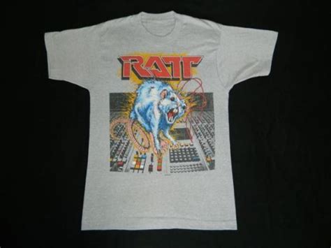 Vintage Ratt 1984 Ratt N Roll Tour T Shirt 80s Concert Tee Defunkd