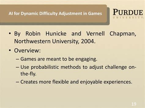 ppt dynamic difficulty adjustment for a novel board game powerpoint