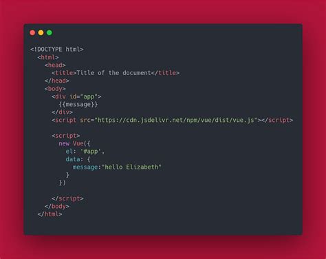 Declarative Rendering In Vue Vue Js Uses A Virtual Dom In By