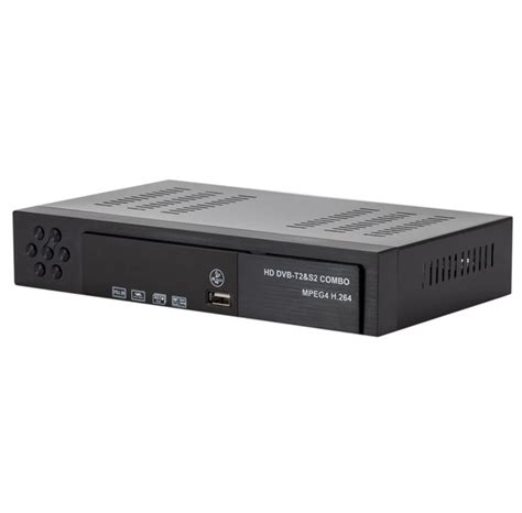 Free Shipping Combo Decoder Dvb S Dvb T Full Hd P Tv Receiver