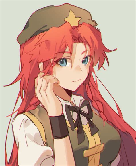 Hong Meiling Touhou Drawn By Liangyilin Danbooru