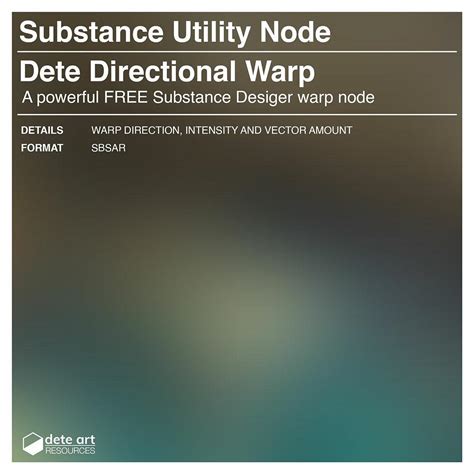 FREE Utility Node Dete Directional Warp
