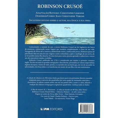 Robinson Crusoé Quadrinhos Megalivros