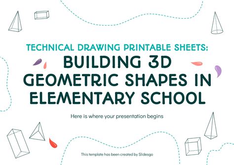 技术图纸可打印图纸:小学建筑3d几何图形 教育ppt模版ppt模版免费下载 懒人ppt 技术图纸可打印图纸:小学建筑3d几何图形 教育ppt模版ppt模版免费下载 懒人ppt