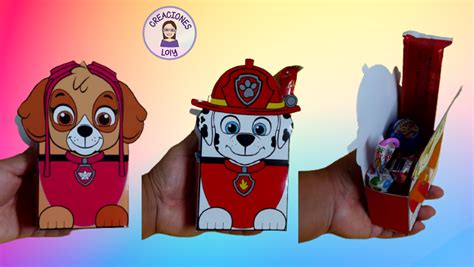Creaciones Loly Dulcero Paw Patrol Especial Dia Del Niño Cumpleaños