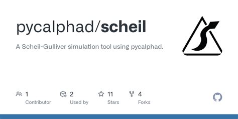 github pycalphad scheil a scheil gulliver simulation tool using