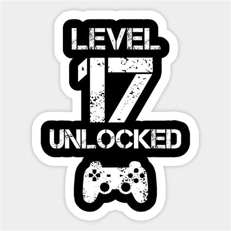 Level 17 Unlocked T Shirt 17th Birthday T By Ilyashop 17th