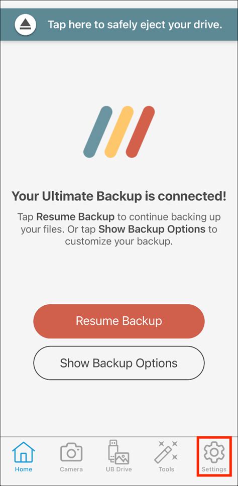 How To Reset Ultimate Backup Help Center