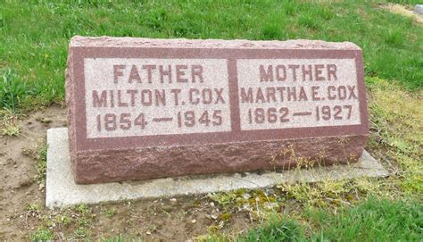 Milton Theodore Cox 1854 1945 Find A Grave Memorial