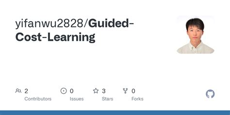 Github Yifanwu2828guided Cost Learning