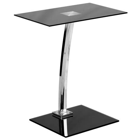 Flash Furniture Silk Black Glass Laptop Desk The Home Depot Canada