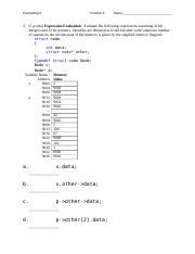 Mem Diagram 2 Docx Computing II Practice 2 Name 1 5 Points
