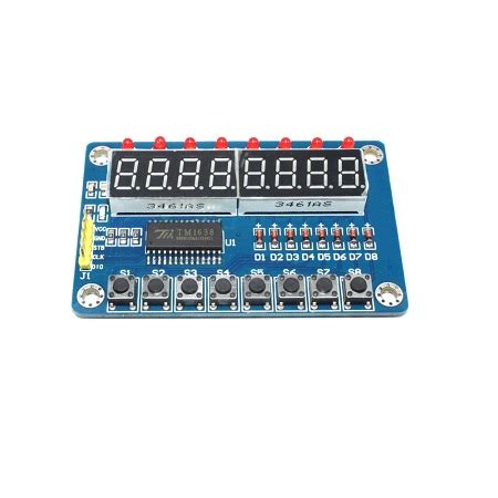 TM1638 Module Key Display Leetechbd