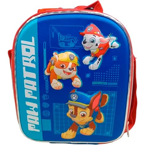 Lonchera Escolar Paw Patrol Ruz Azul Lumen