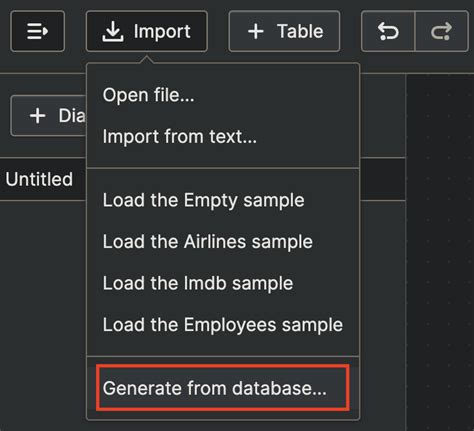 Cannot Generate Diagram From Database Issue Tableplus Diagram