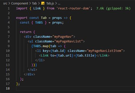 Tab 버튼 구현하기