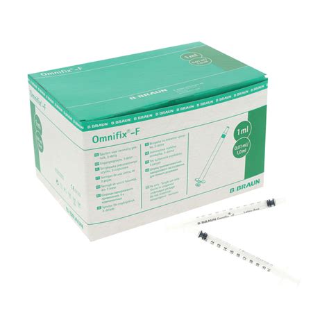 Omnifix® F Solo ️ 1ml Spritzen Ohne Kanüle Pzn 00569881