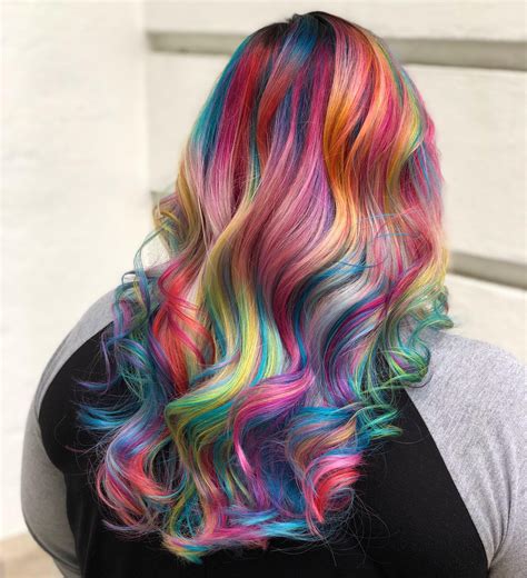 Tie Dye Hair