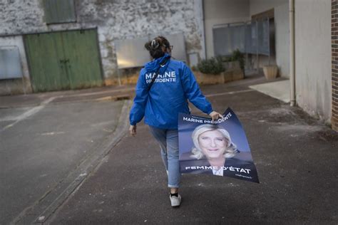 French Election Macron In Pole Position Le Pen Racing Hard