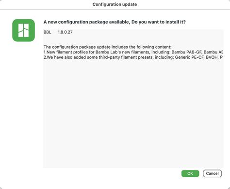 new configuration package bambu lab x1c bambu lab community forum