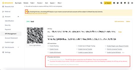How To Create Api Keys On Binance Binance Api Create
