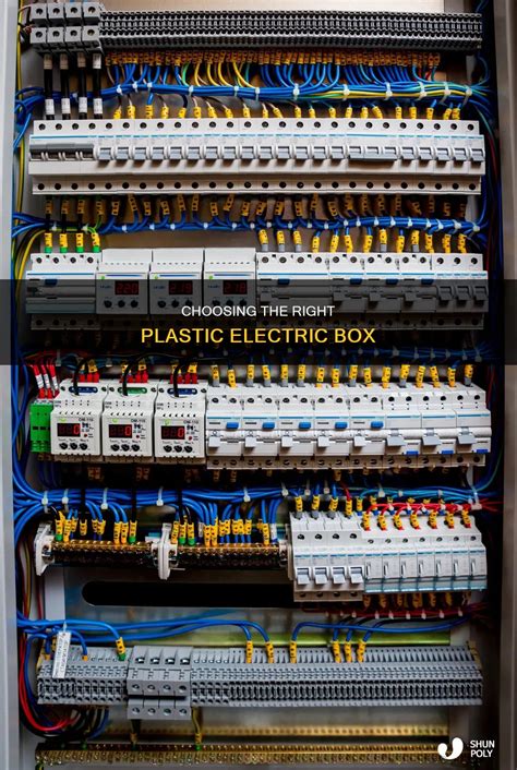 Choosing The Right Plastic Electric Box Shunpoly